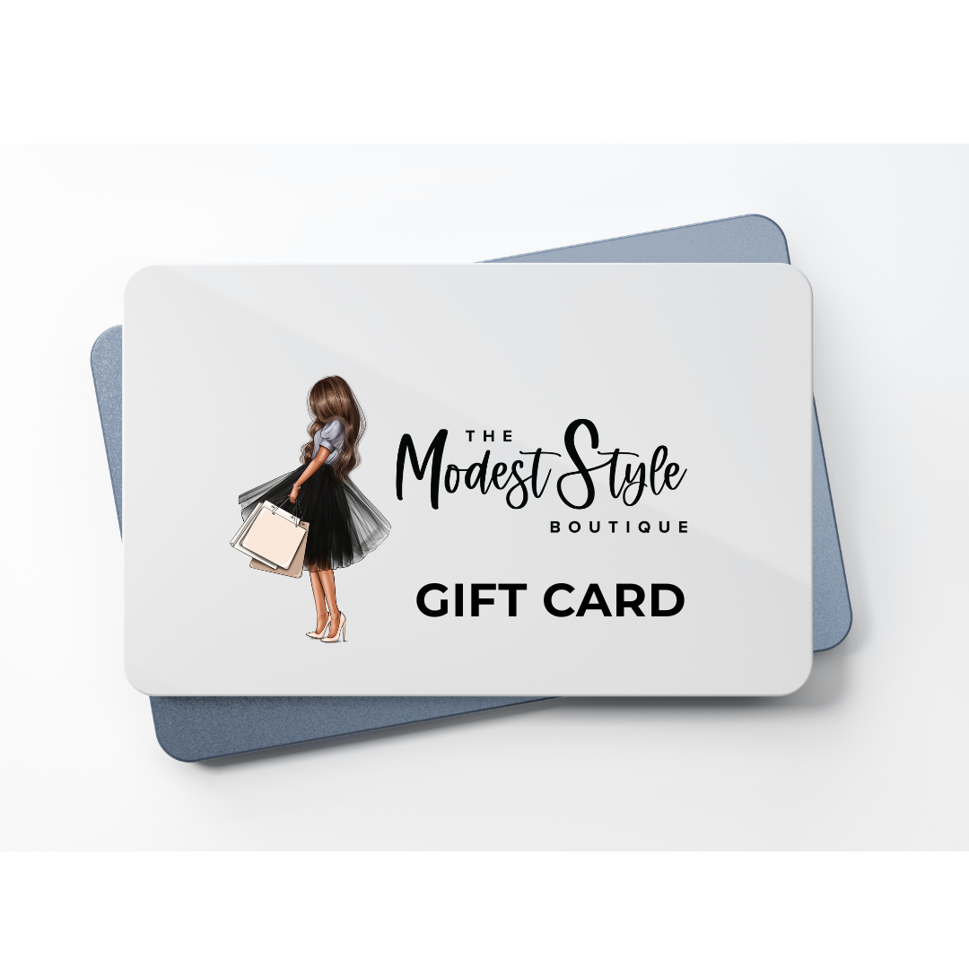 MSB Gift Card – The Modest Style Boutique